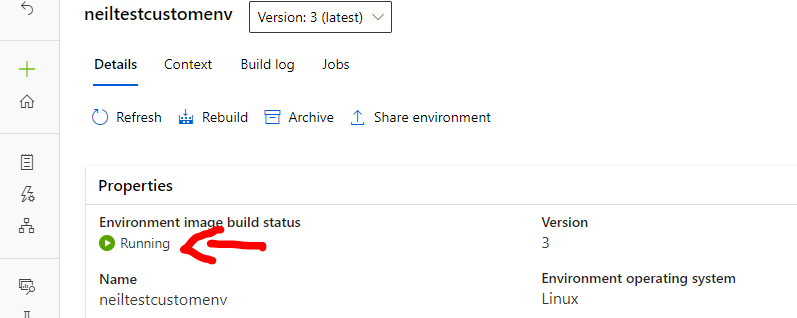 Azure Cli Ml Extension V2 Az Ml Environment Commands To Find Image