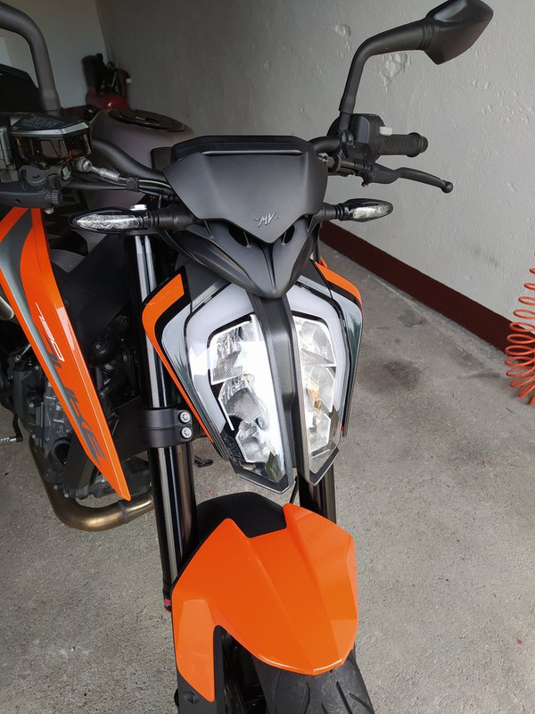 Windshield self-made... | KTM 790 Duke Forum