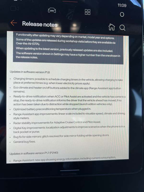 P1.8 scheduled charging : Polestar