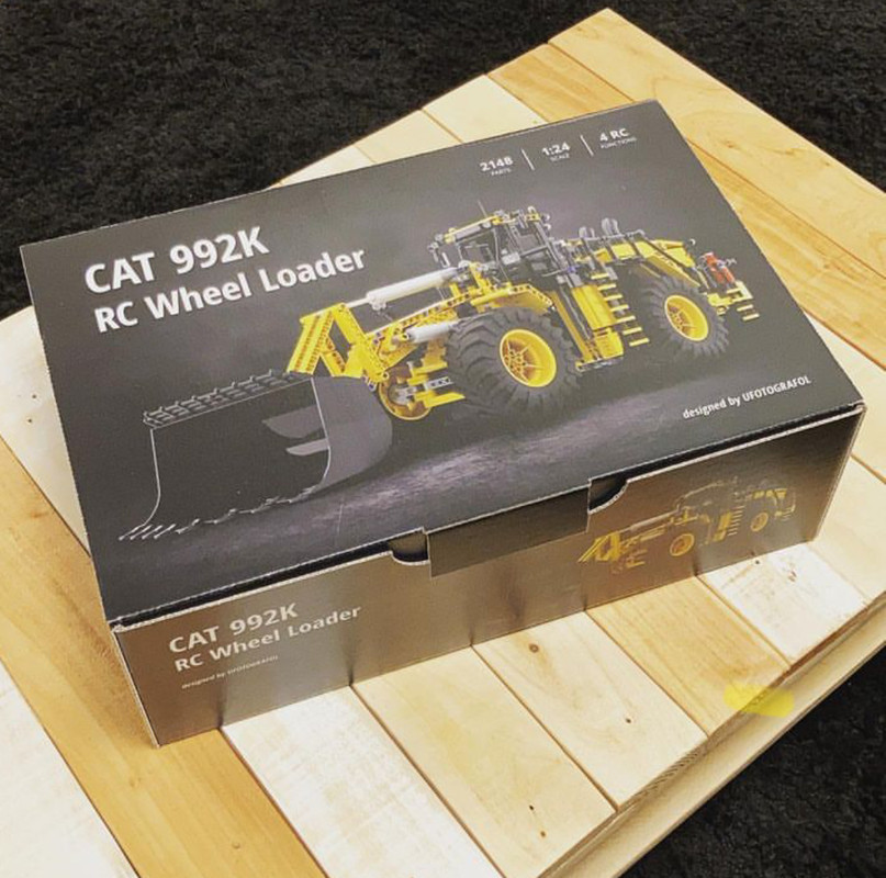 LEGO MOC CAT 992K - RC Wheel Loader by ufotografol | Rebrickable ...