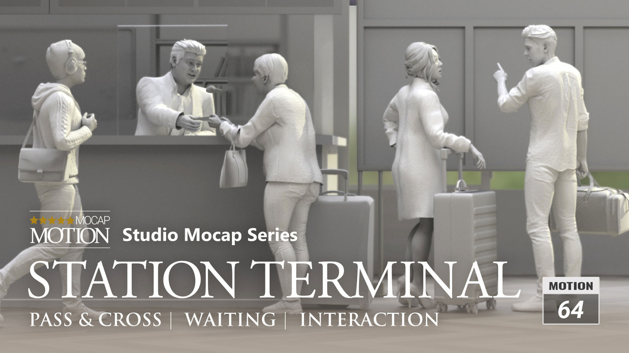 Studio Mocap Station Terminal 2026 - Free Daz 3D Models