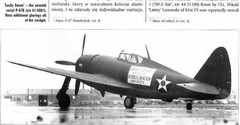 1/48 - Republic P-47B/C & D (early) Razorback/Thunderbolt By Dora Wings ...