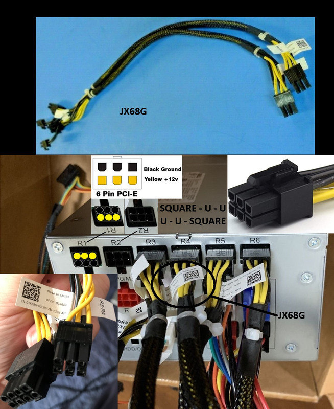 ‎Aurora PSU pin out or compatibility with Amazon cables for 6 pin to 6 ...