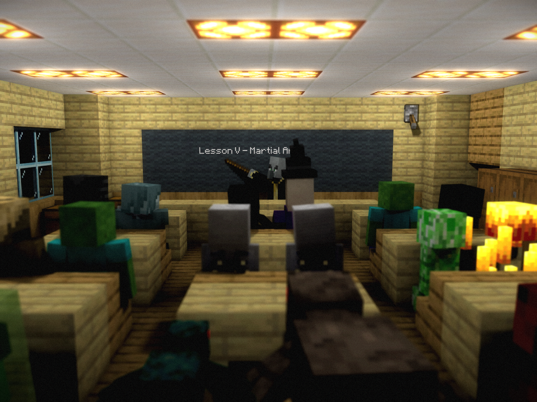 An actual monster school would look like | 1080p - Wallpapers and art ...