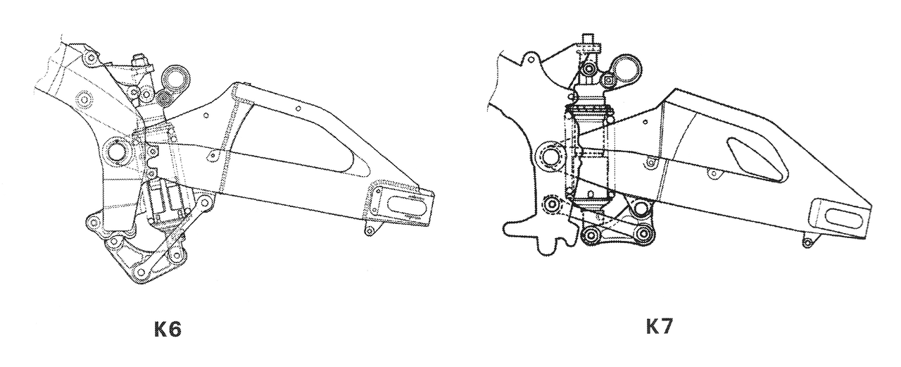 K6 vs K7 rear suspension — Postimages