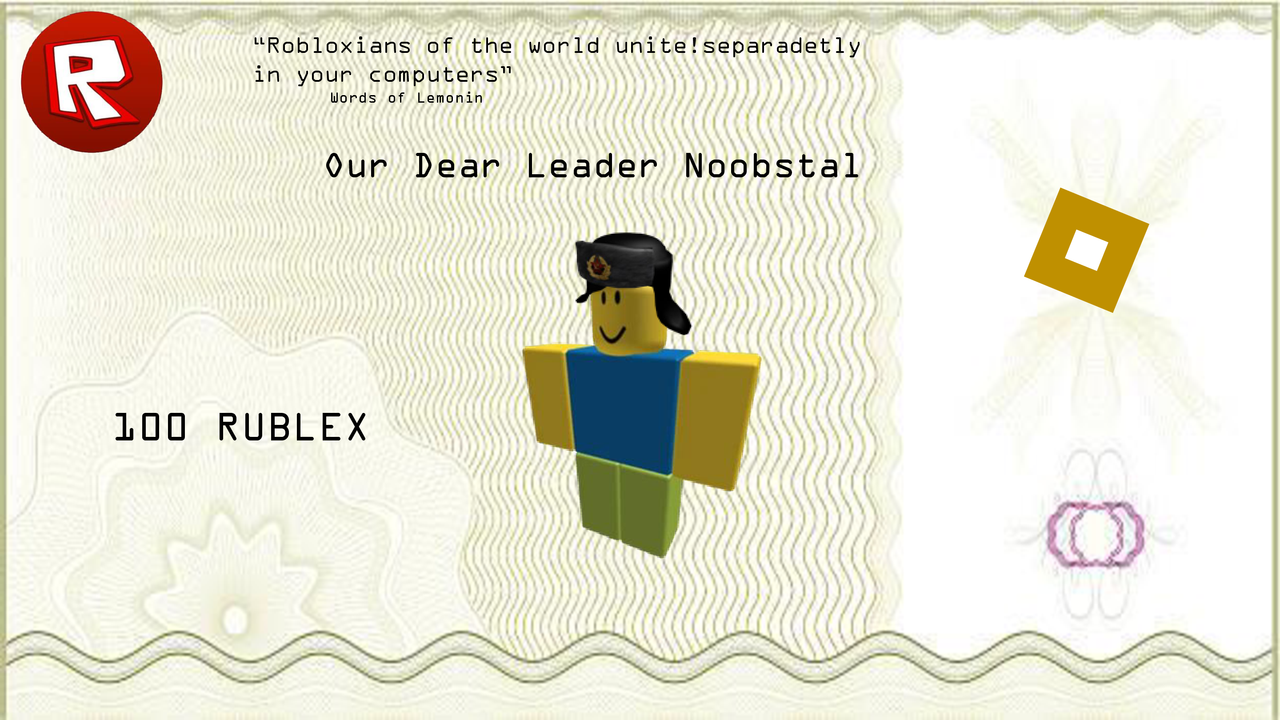 Roblox Banknote 1 — Postimages