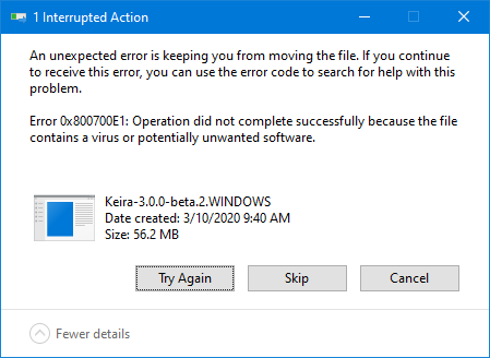 File contains a virus or potentially unwanted software. · Issue #447 · azerothcore/Keira3 · GitHub