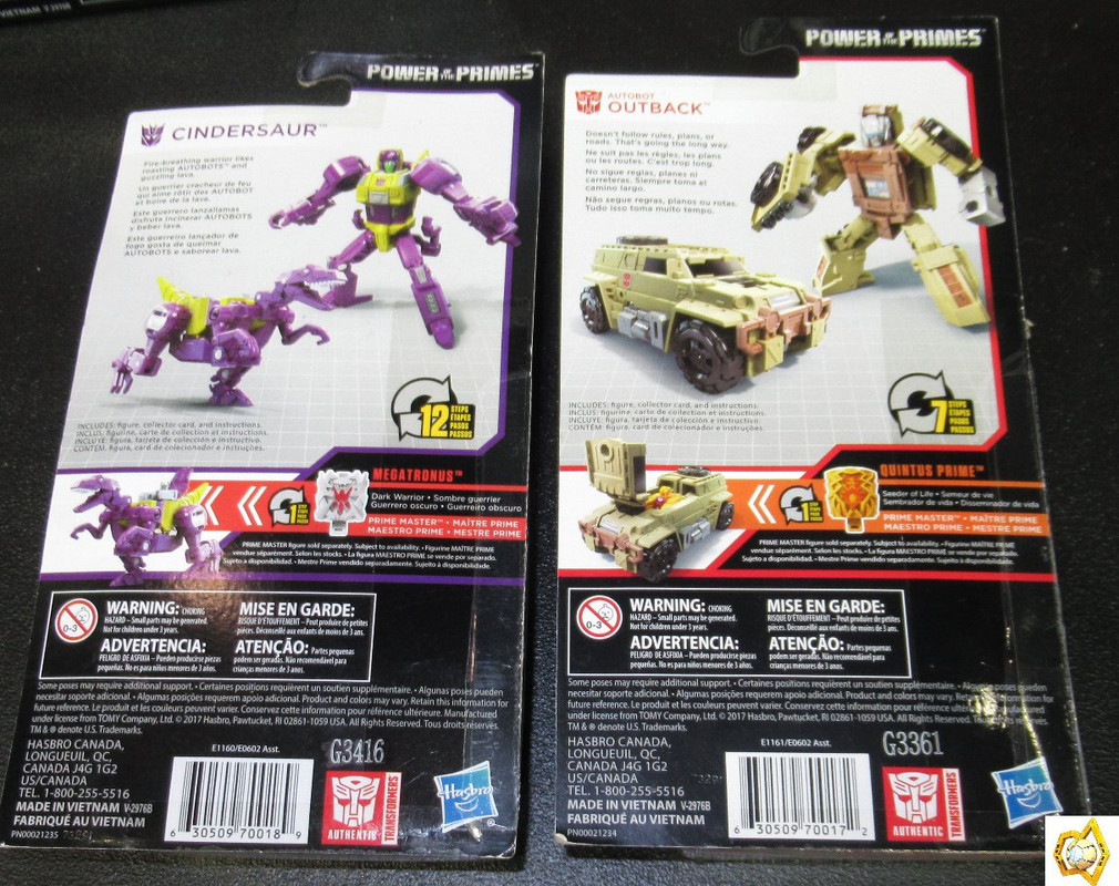 04 POTP Cindersaur And Outback Packaging photos — Postimages