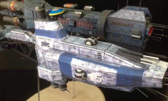 A couple of card models from Babylon 5…. - Ready for Inspection - SF ...