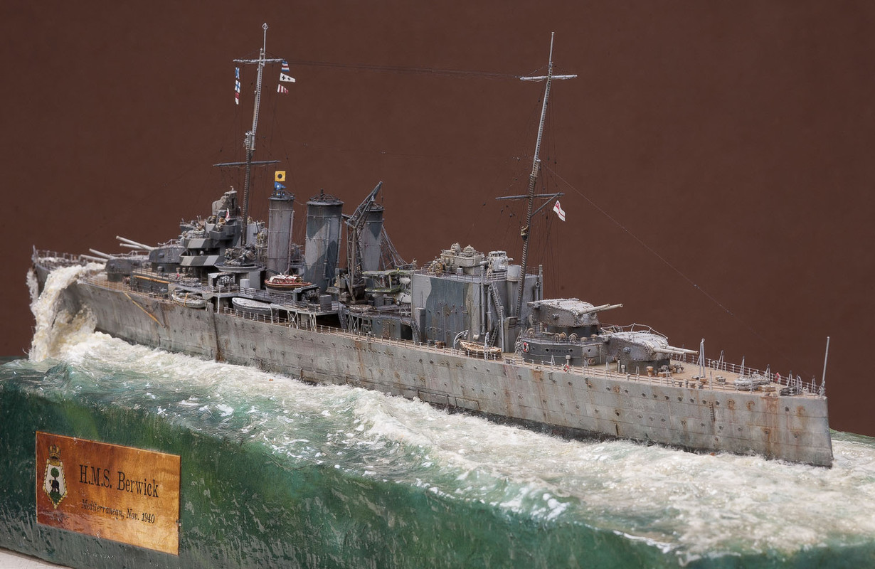1/350 HMS Berwick 1940 - Ready for Inspection - Maritime - Britmodeller.com