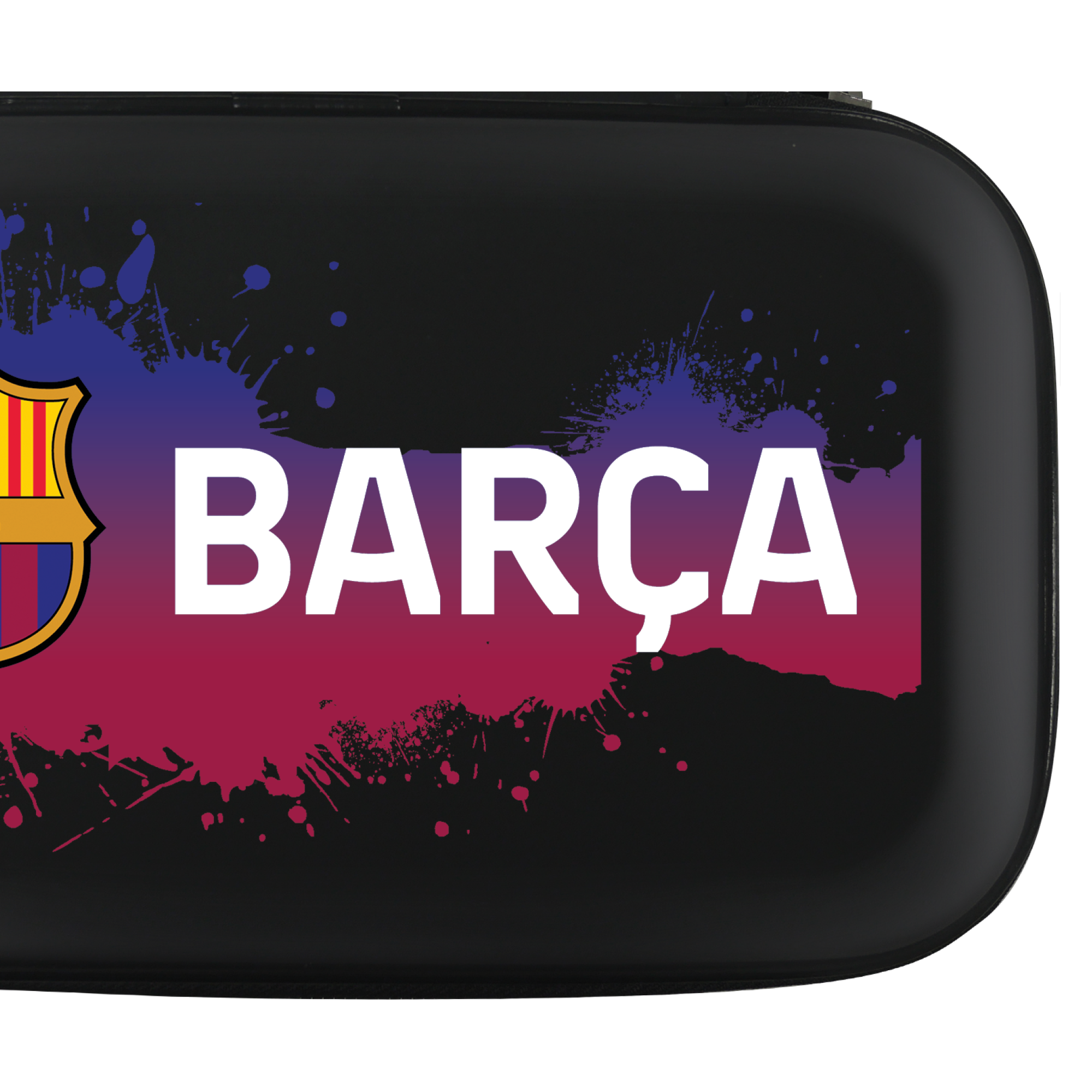 W612 FC Barcelona Official Licensed Dart Case W1 Word Crest 2 — Postimages