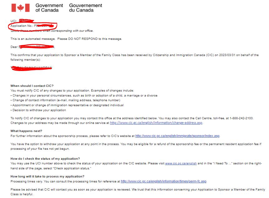IRCC AOR Postimages