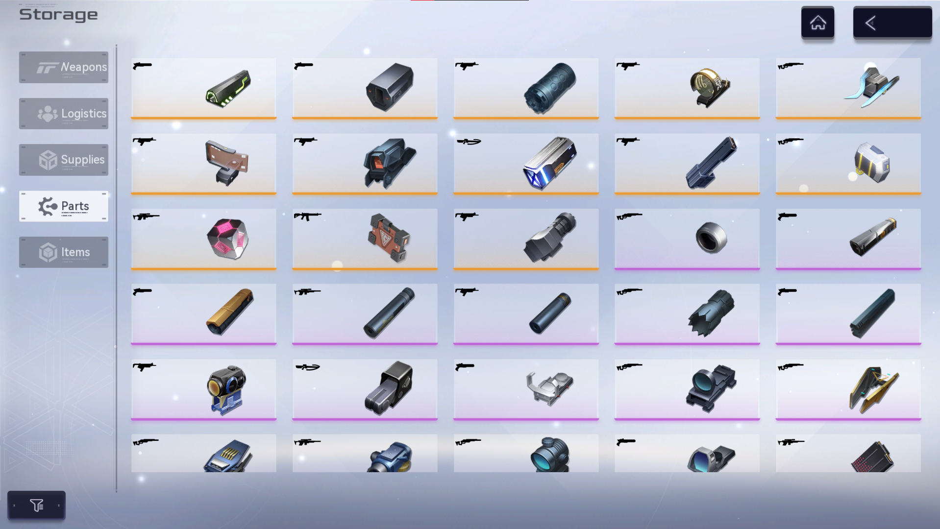Weapon Parts — Postimages