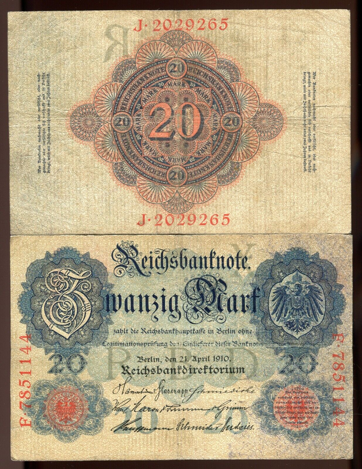 20 mark 1910 — Postimages