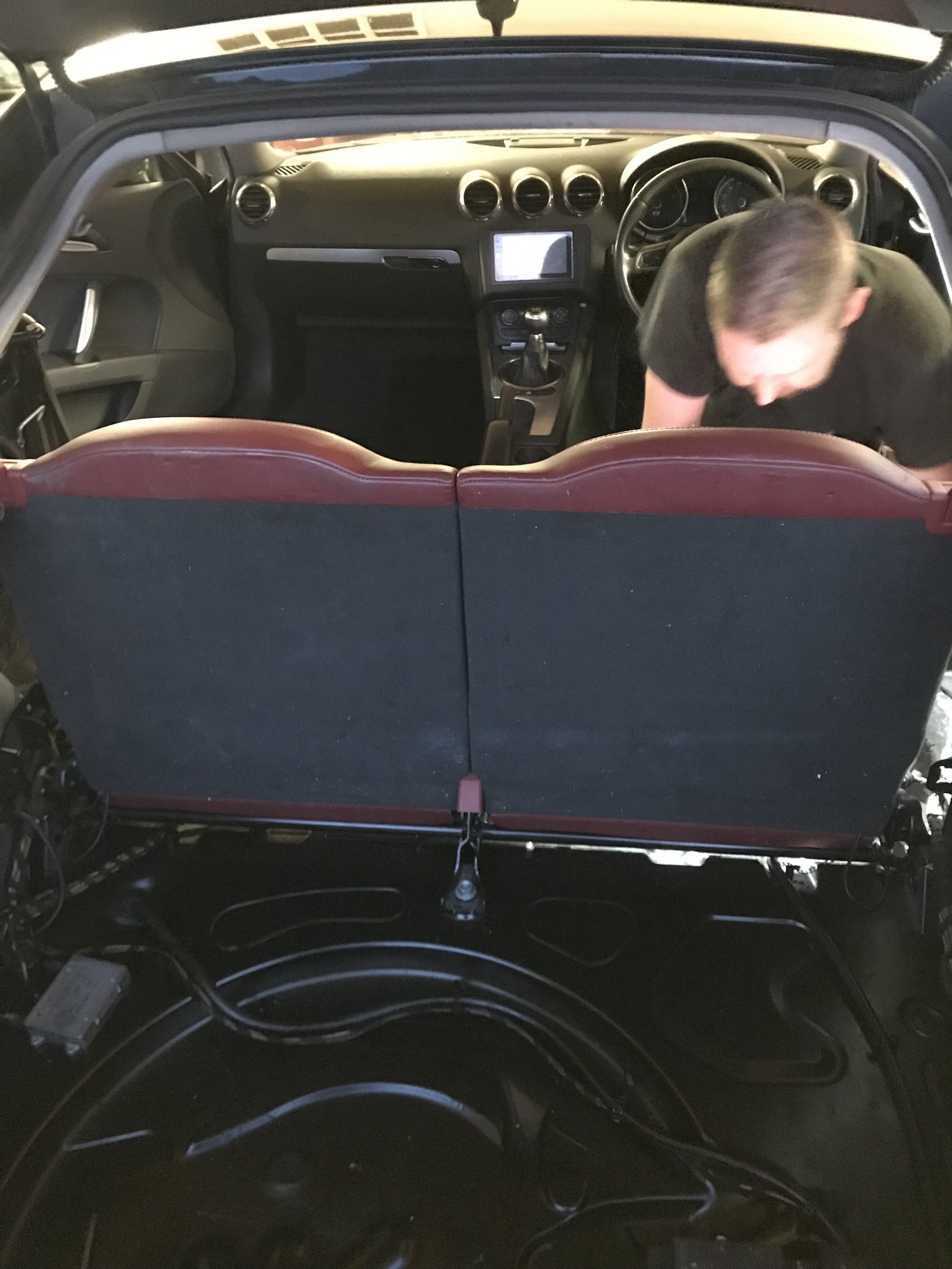 Rear Uprights Fitted — Postimages