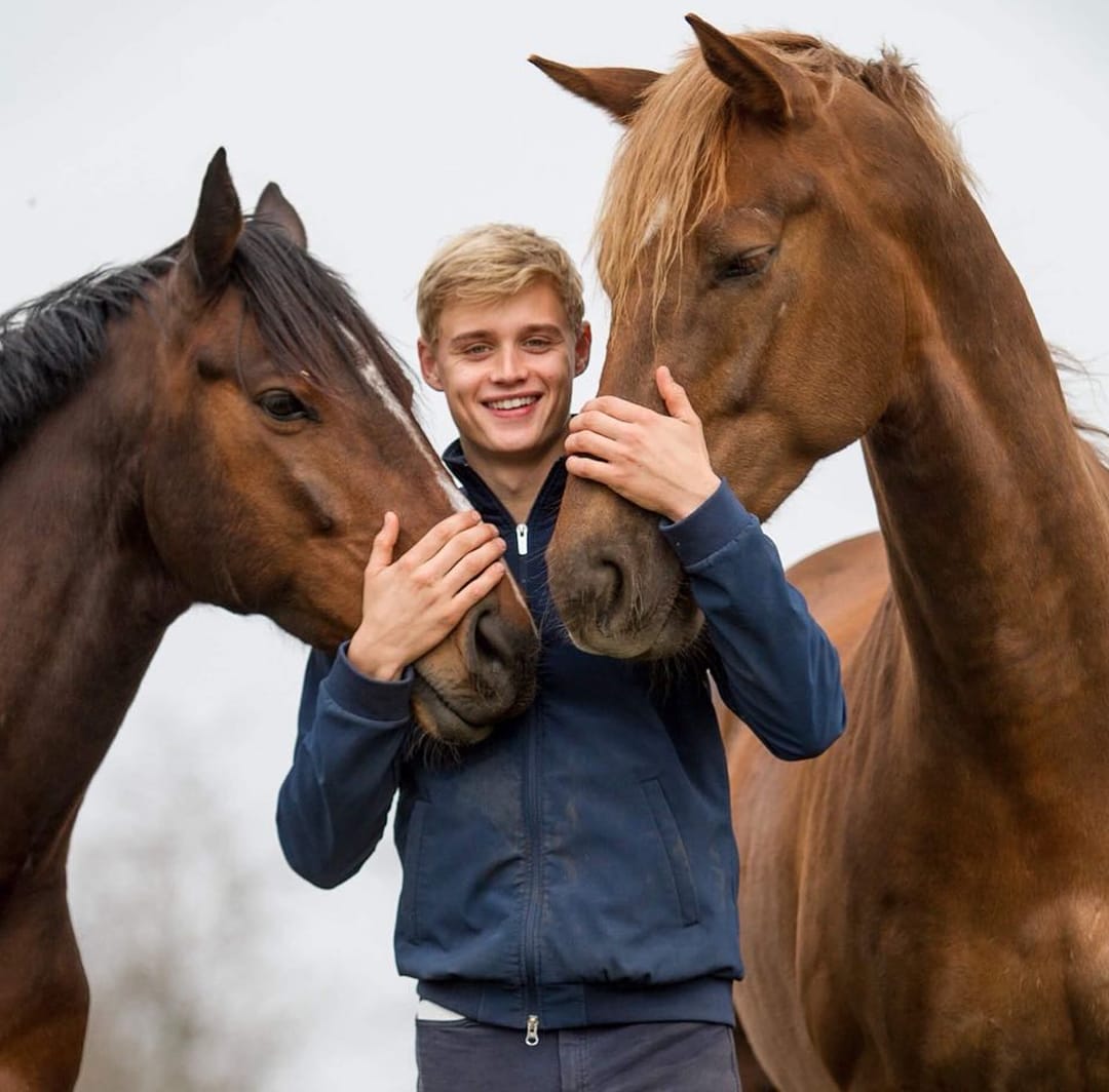 24 Year Old Jesse Drent - Dutch Horse Trainer & Model | LPSG
