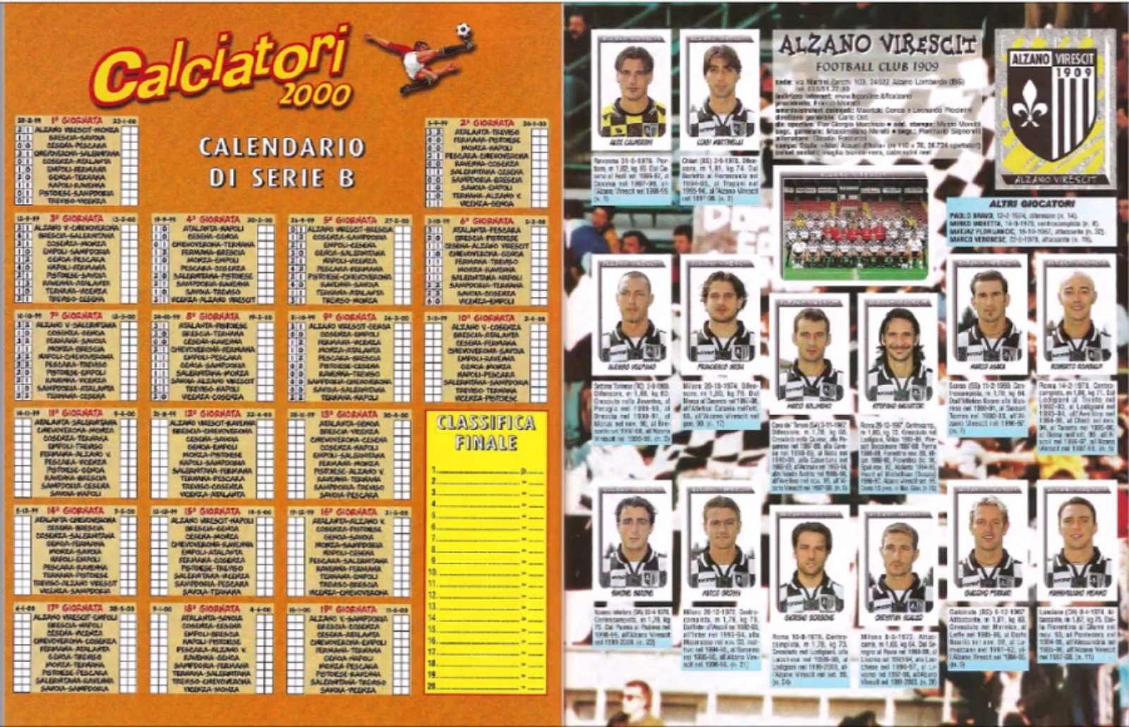 Album Calciatori panini 1999 2000 42 — Postimages