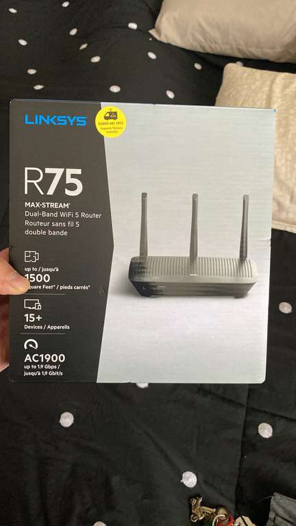 Sam's Club: Router Wifi Linksys Doble Banda Gigabit Ac1900 Mu-Mimo Ea7500