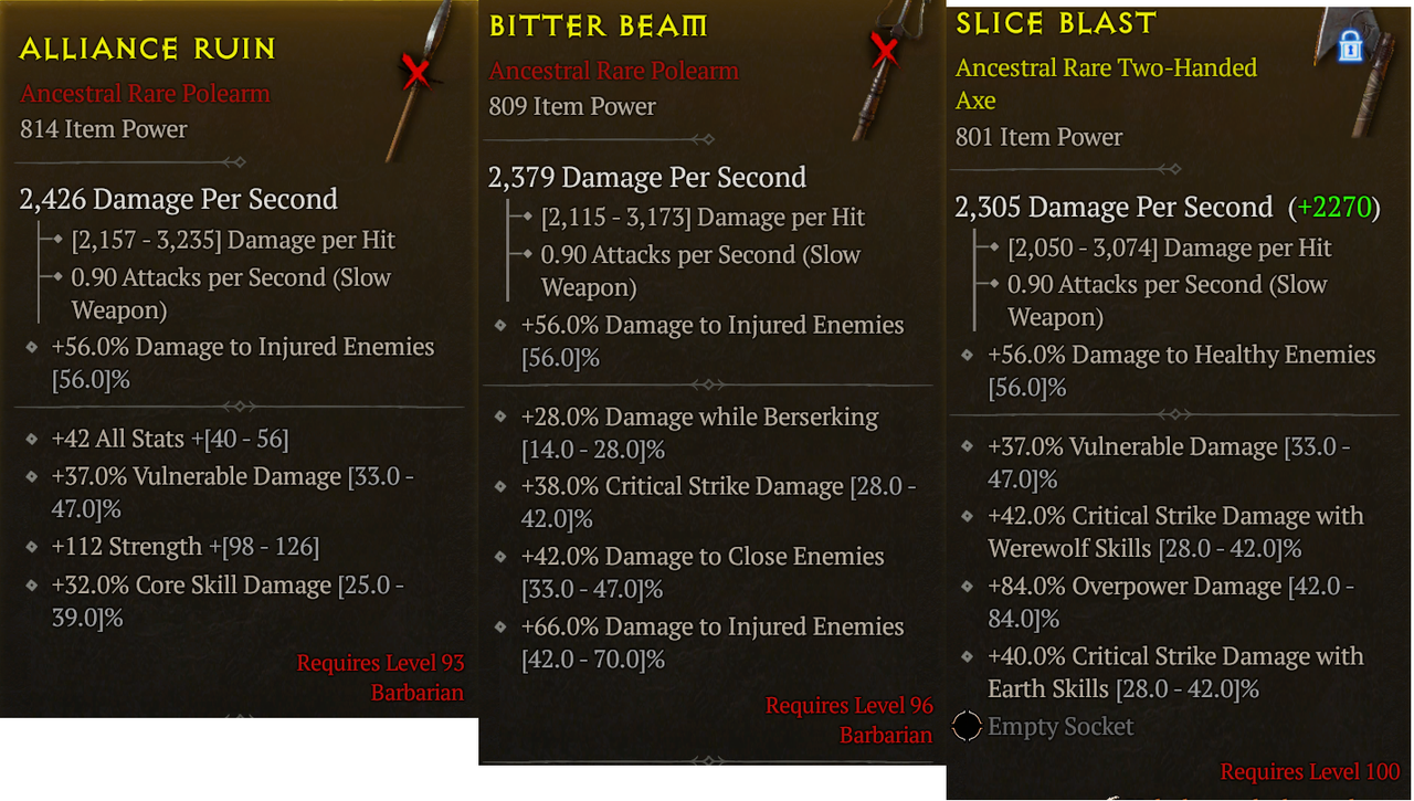 Bard And Druid Weapon - Topic - d2jsp