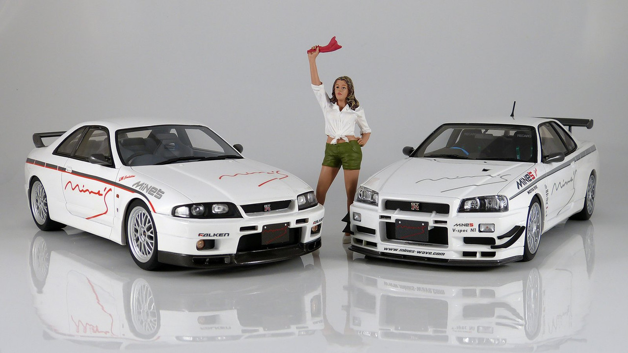 1:18 Otto Nissan Skyline GT-R (R33) & (R34) Mine's | DiecastXchange Forum