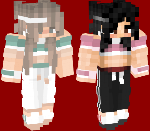 New trending skin girl [edit] Minecraft Skin