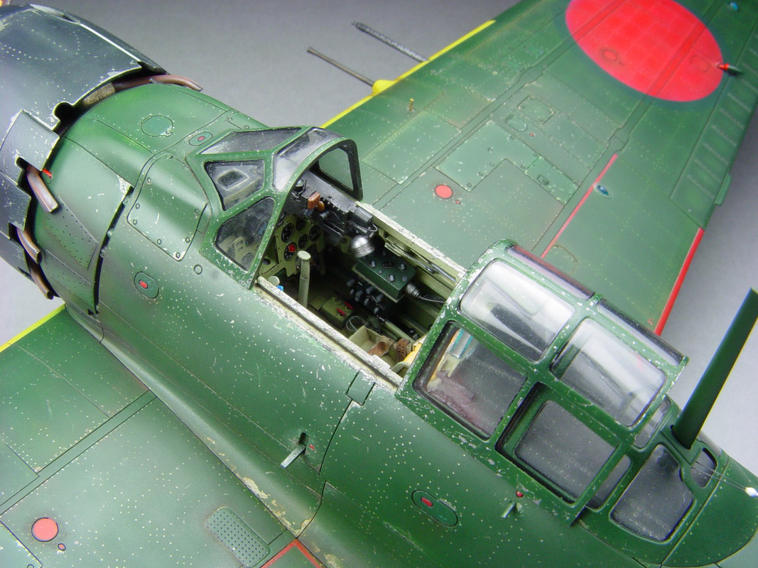 Hasegawa A6M5c Type 52 - Ready for Inspection - Large Scale Planes