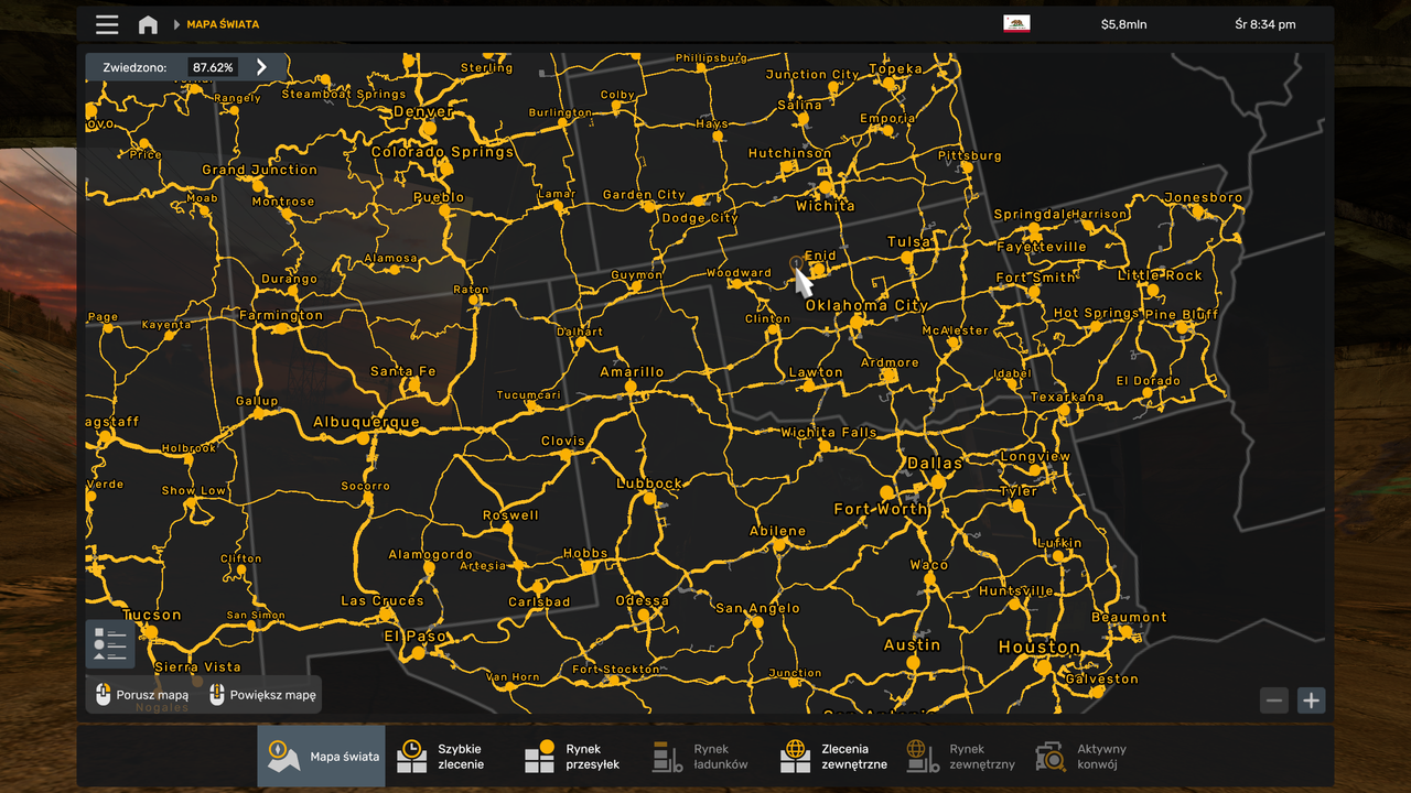 Grid of uncovered roads - SCS Software