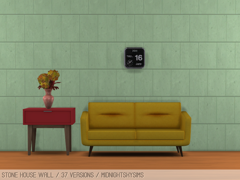 Stone House Wall | SimsWorkshop