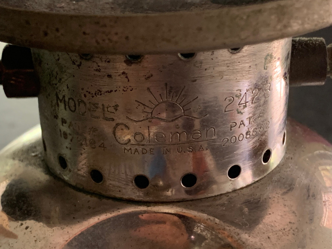 242B date identification - The Coleman Collectors Forum