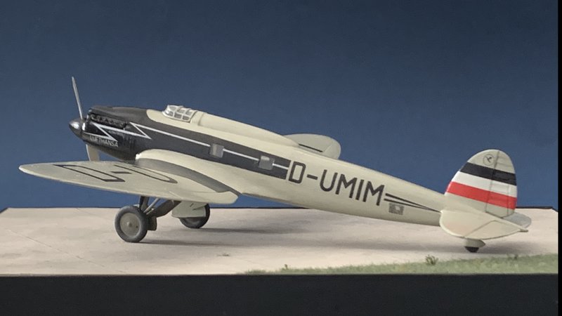 Matchbox 1/72 He-70 Blitz - Ready for Inspection - Aircraft ...