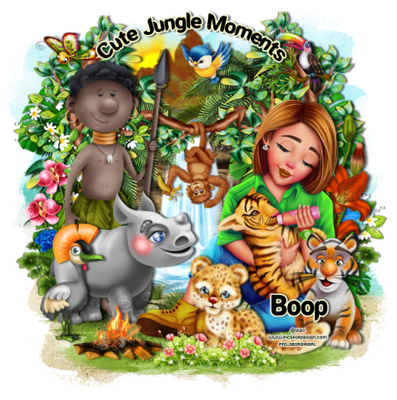 Yuki Cute Jungle Moments Boop2 — Postimages