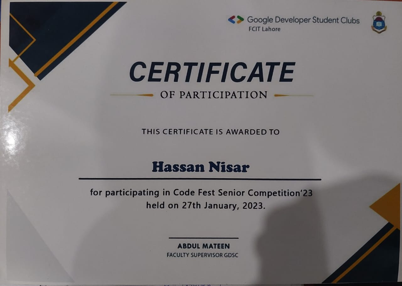 Certificate — Postimages