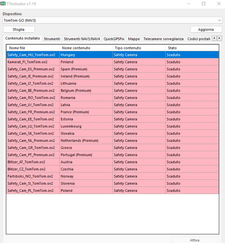 1) Contenuto Installato — Postimages