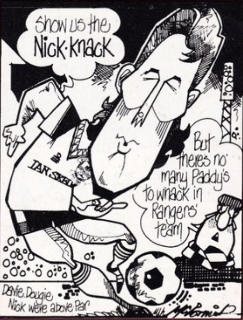 Malky McCormick caricatures A Rhyme for Christmas | FollowFollow.com