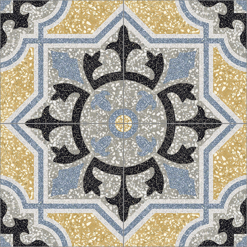 39 terrazzo cementine tiles pbr texture seamless — Postimages