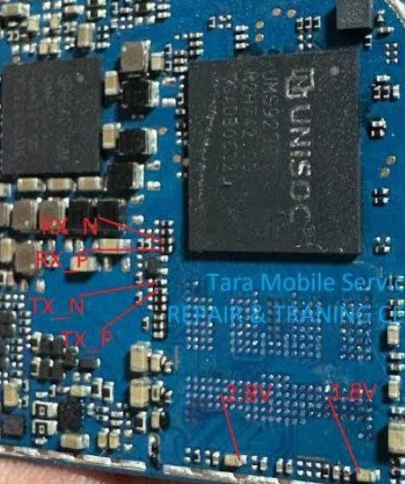 VIVO Y28 5G PD2318 ISP Pinout