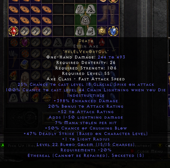 One Of The Best Eth Death Ettins On Xbox? - Topic - d2jsp