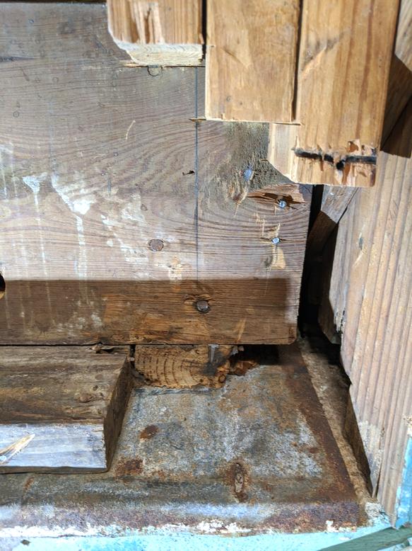 Repairing rotted bottom plate and heels of triple studs | DIY Home ...