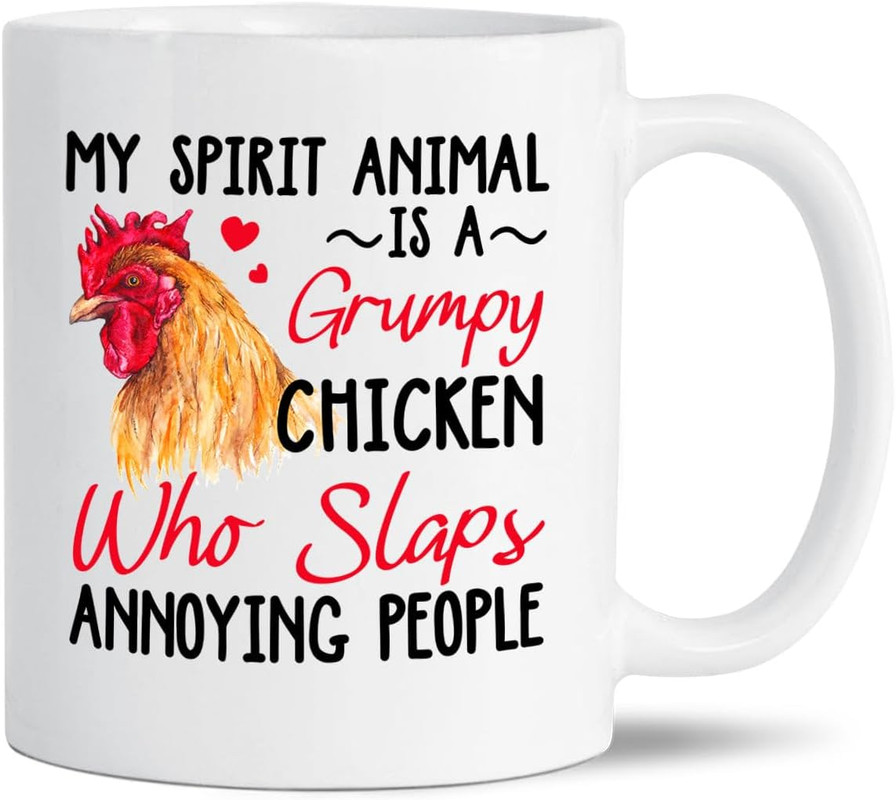 Elido Store My Spirit Animal Is A Chicken Who Slaps Annoying People ...