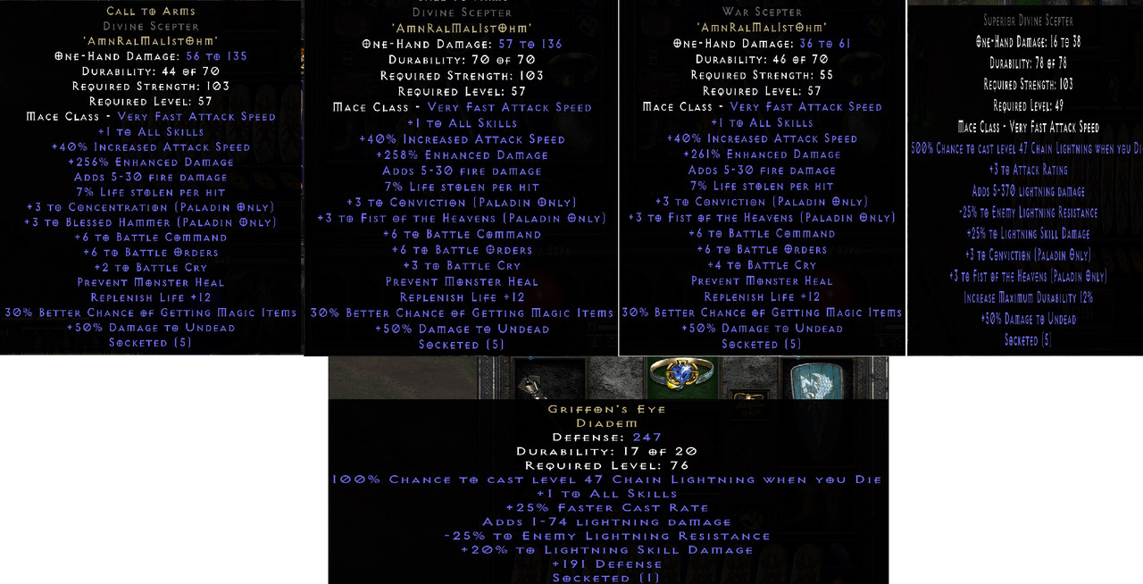 Ctas Fohstick Griffons - Topic - d2jsp