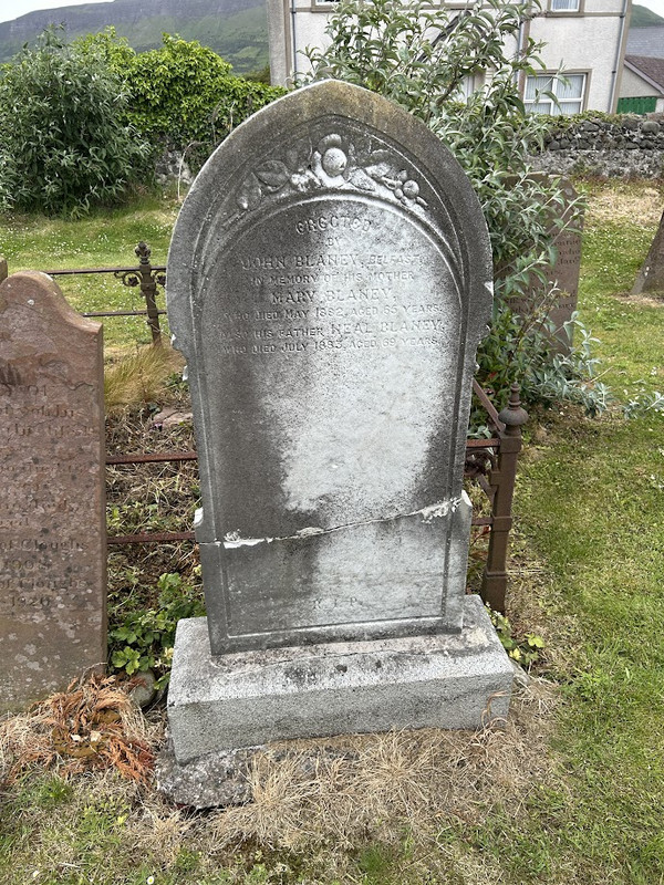 Neal Blaney, d. 1883, probably buried in Cushendall - Glens of Antrim ...