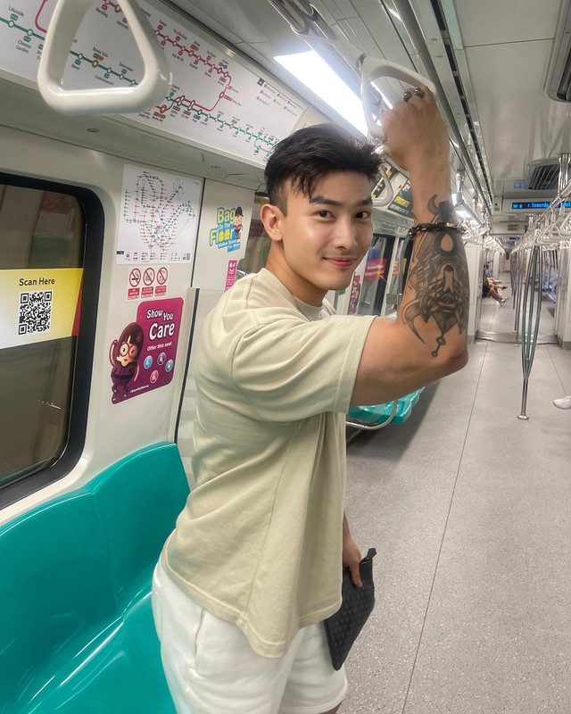 Photo by Chan Than San on May 18, 2023 May be an image of 1 person and train — Postimages