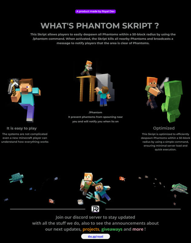 Phantom Remover | Royal Devs | SpigotMC - High Performance Minecraft