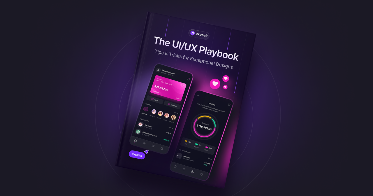 The UI/UX Playbook: Tips & Tricks for Exceptional Design The UI/UX Playbook: Tips & Tricks for Exceptional Design