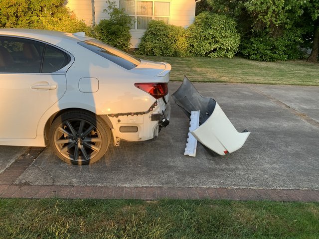 Rear bumper torn off - should I go straight to insurance or try body ...