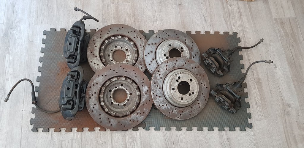 E90, e92, e93 M3 OEM Brakes - Full Set with Discs/ Rotors & Pads | The ...