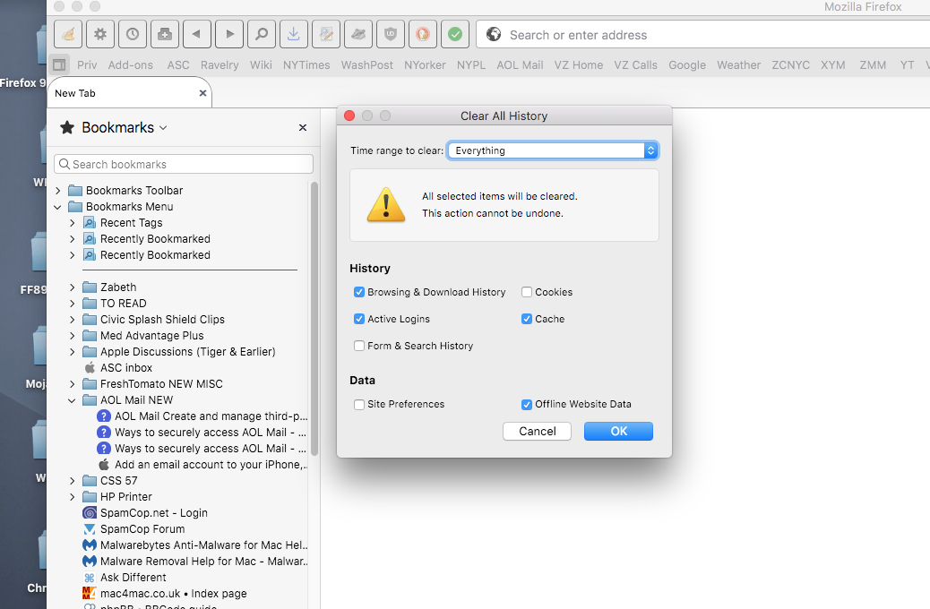 Clear History Dialog Box Bottom Border Missing - Revisited With New Information : r/FirefoxCSS