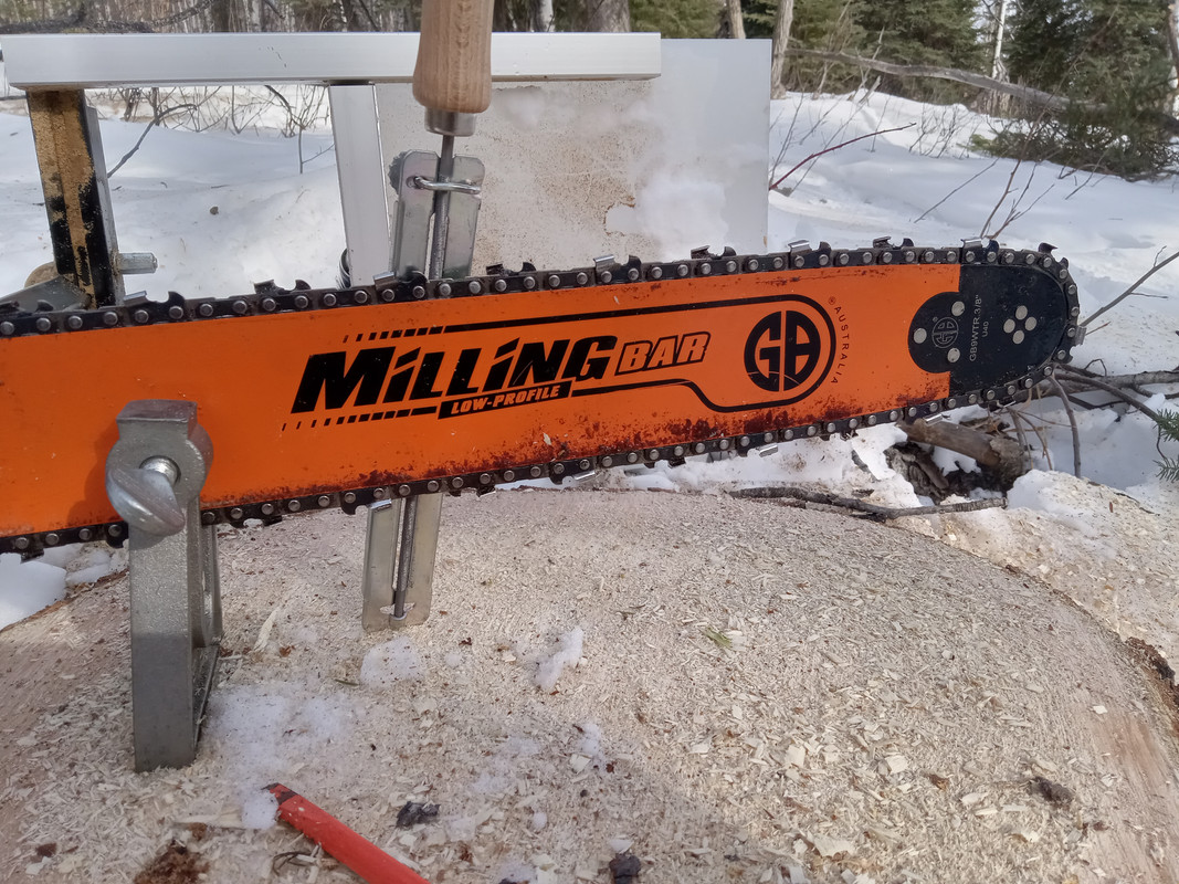 Milling small logs? | Outdoor Power Equipment Forum
