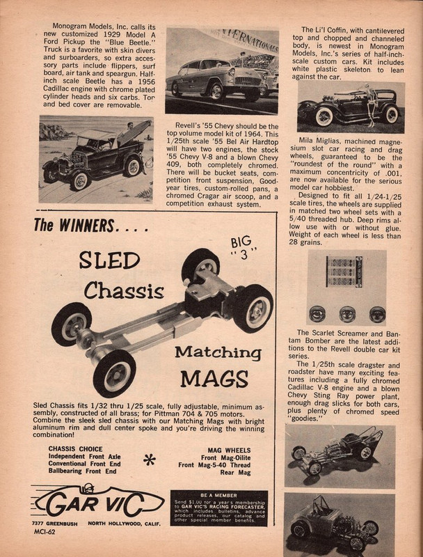 Model Cars Illustrated - August 1964 | SlotForum