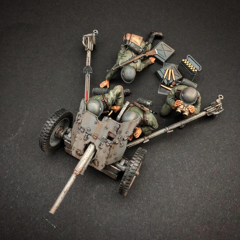 Tamiya 1/35 3,7cm Anti-Tank Gun PaK35/36 (MM135) - - The Airfix Tribute ...